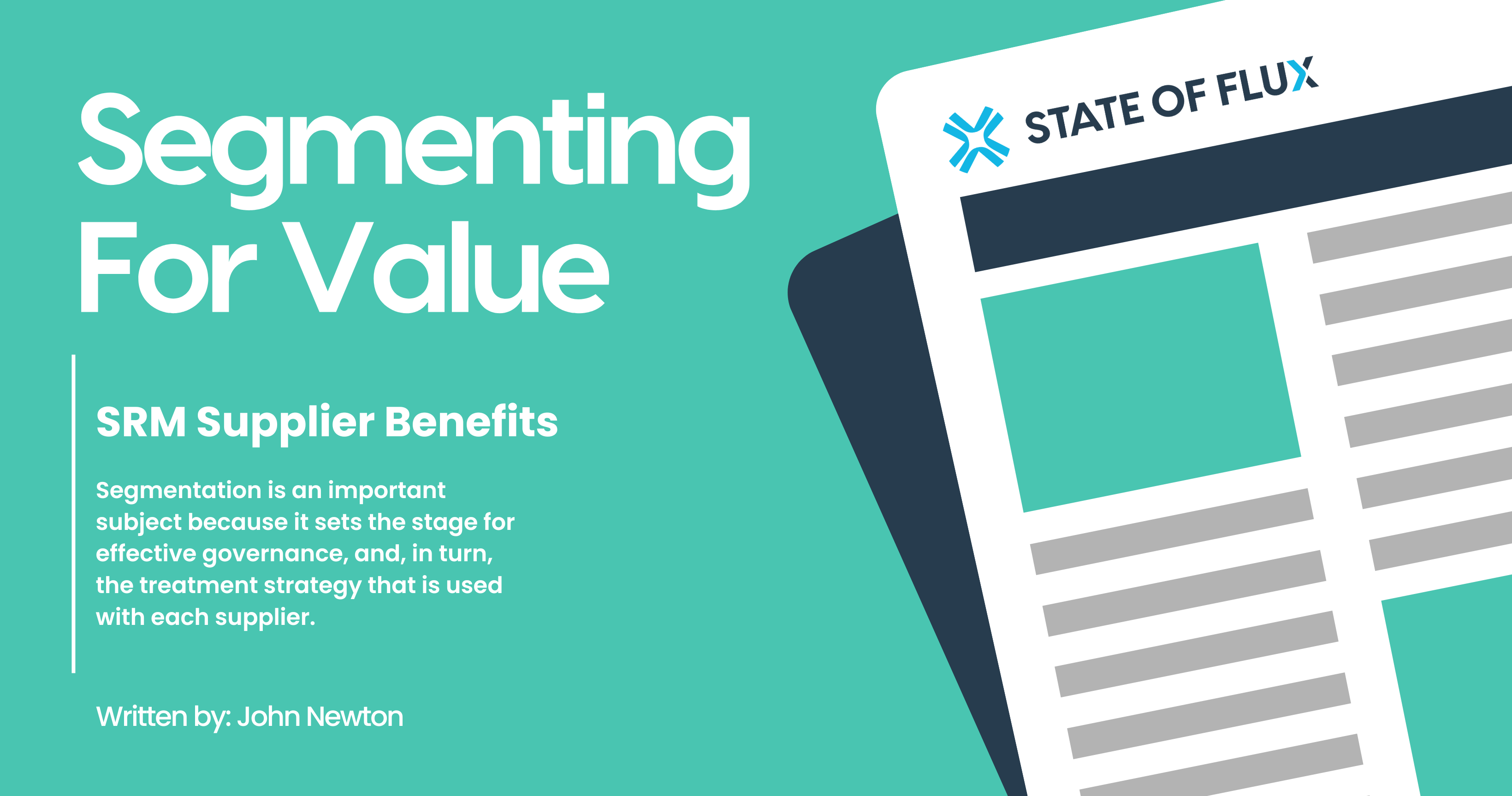 Segmenting Your Suppliers